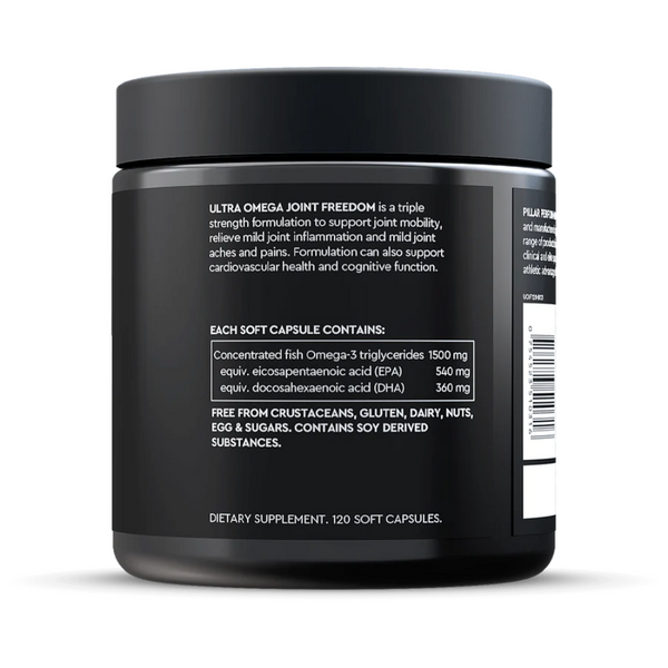 PILLAR PERFORMANCE ULTRA OMEGA 120 SOFT CAPSULES | Sole Motive